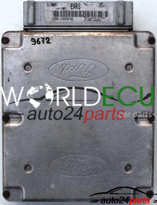 ECU ENGINE CONTROLLER FORD MONDEO 2.0, 93BB-12A650-GD, 93BB12A650GD ...