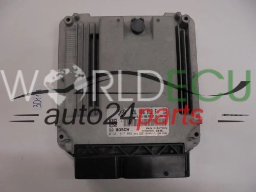 ECU Engine control unit VOLKSWAGEN CRAFTER 0281017666 03L906012F - ECU ...