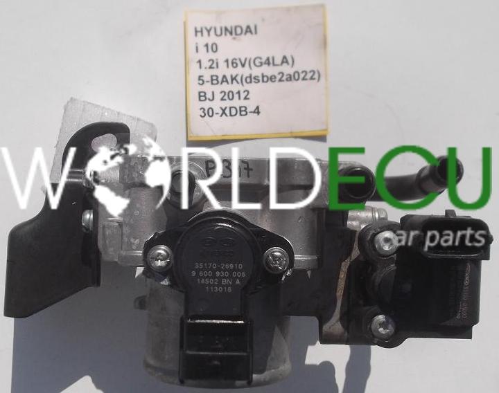 THROTTLE BODY HYUNDAI i10 35170-26910, 3517026910, 9 600 930 006 ...