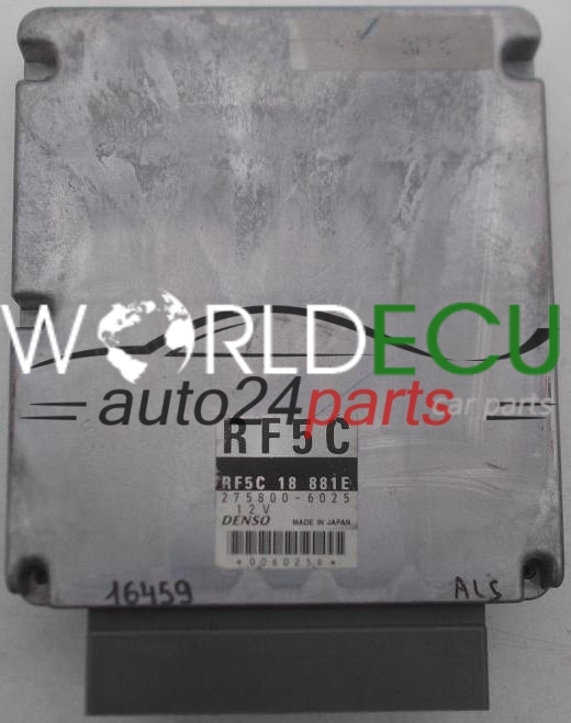 ECU ENGINE CONTROLLER MAZDA 6 2.0 CITD RF5C18881E, RF5C 18 881E, DENSO ...