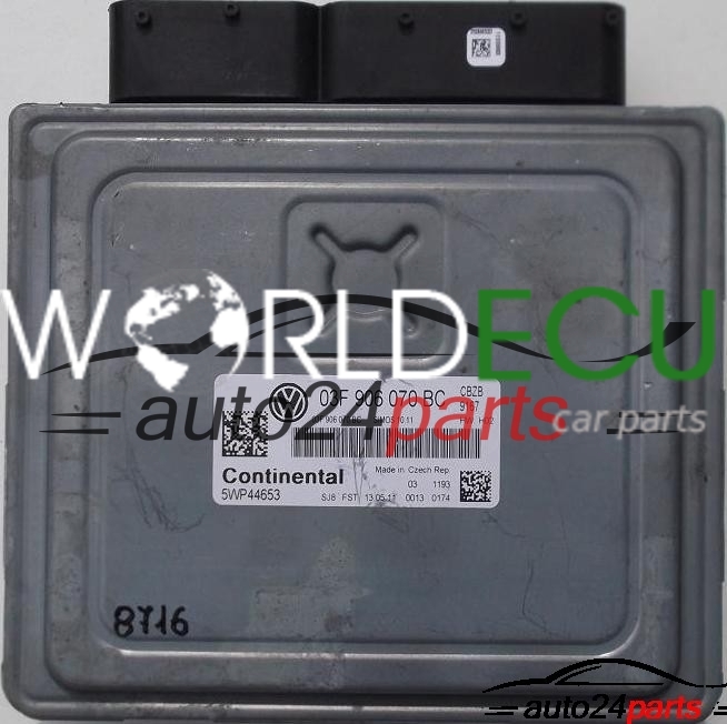 ECU ENGINE CONTROLLER VW VOLKSWAGEN GOLF VI 1.2, 03F 906 070 BC ...