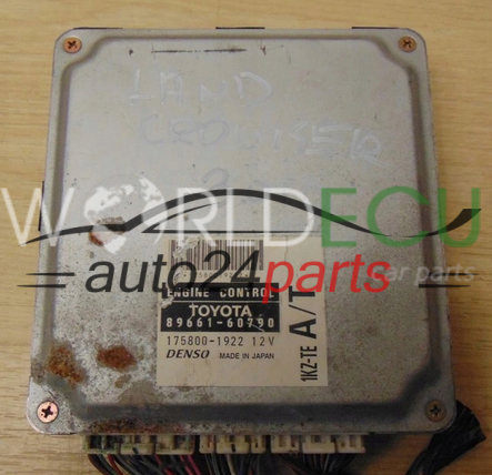 ECU Engine control unit TOYOTA LAND CRUISER 89661-60790 8966160790 ...