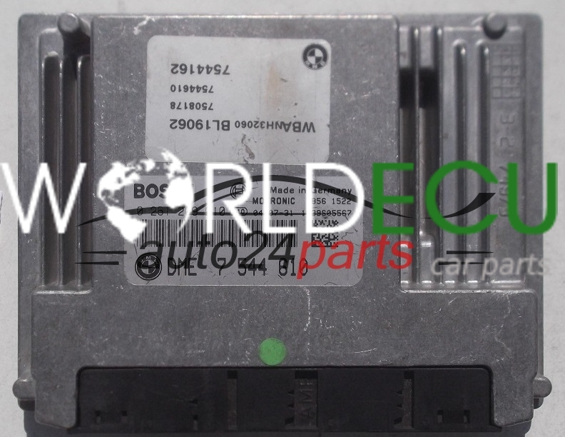 ECU ENGINE CONTROLLER BMW E65 E66 645 BOSCH 0 261 209 010, 0261209010 ...