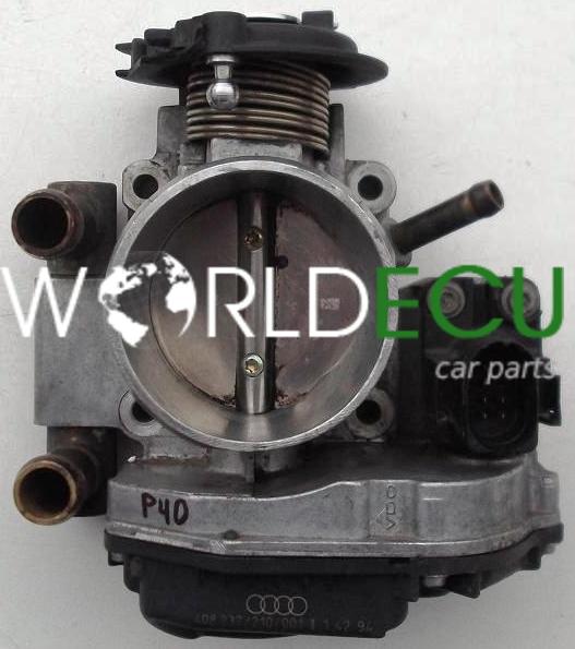 THROTTLE BODY AUDI VOLKSWAGEN VDO 408-237-210-001, 408237210001, 058 ...