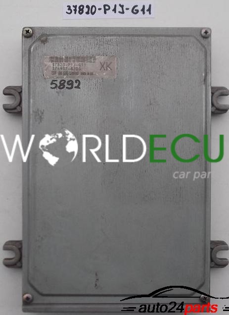 ECU ENGINE CONTROLLER HONDA CIVIC 1.4 37820-P1J-G11, 37820P1JG11, XK ...