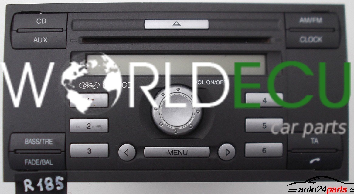 RADIO 6000 CD KW2000 FORD 6S61-18C815-AH / 6S6118C815AH - RADIO - WorldECU