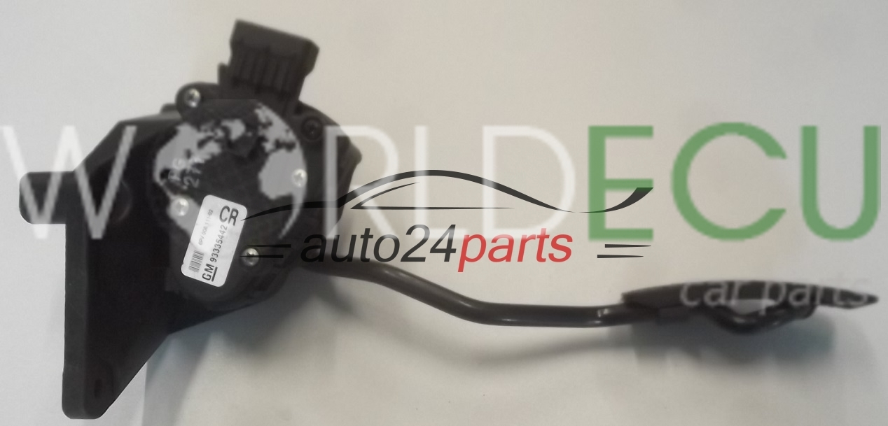 ACCELERATOR GAS PEDAL OPEL MERIVA 93335442 CR - ACCELERATOR GAS PEDAL ...