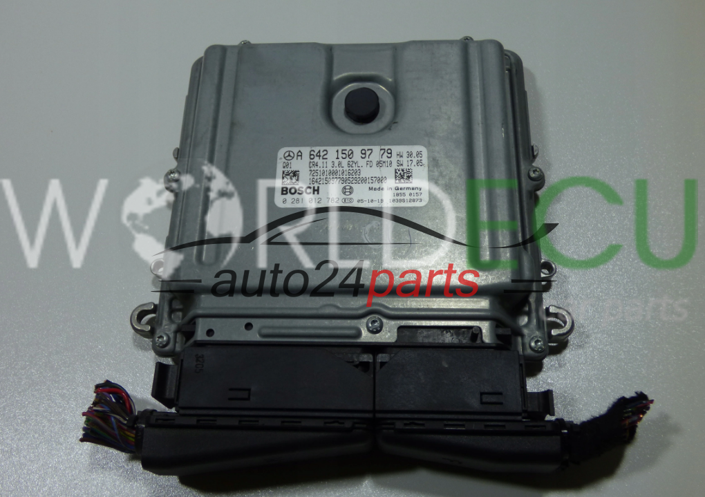 ECU Engine control unit MERCEDES BENZ BOSCH 0 281 012 782, 0281012782 ...