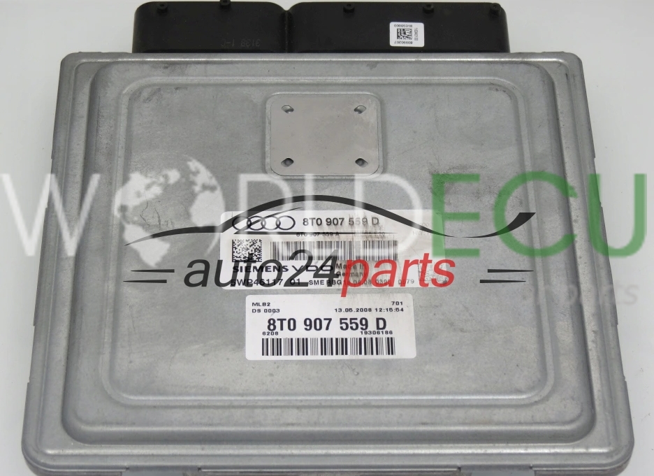 ECU Engine control unit AUDI 8T0 907 55 9D, 8T0907559D, 5WP4611701 ...