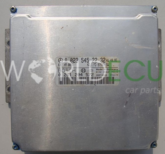 ECU ENGINE CONTROLLER MERCEDES SLK230 C230, BOSCH 0 261 204 572 ...