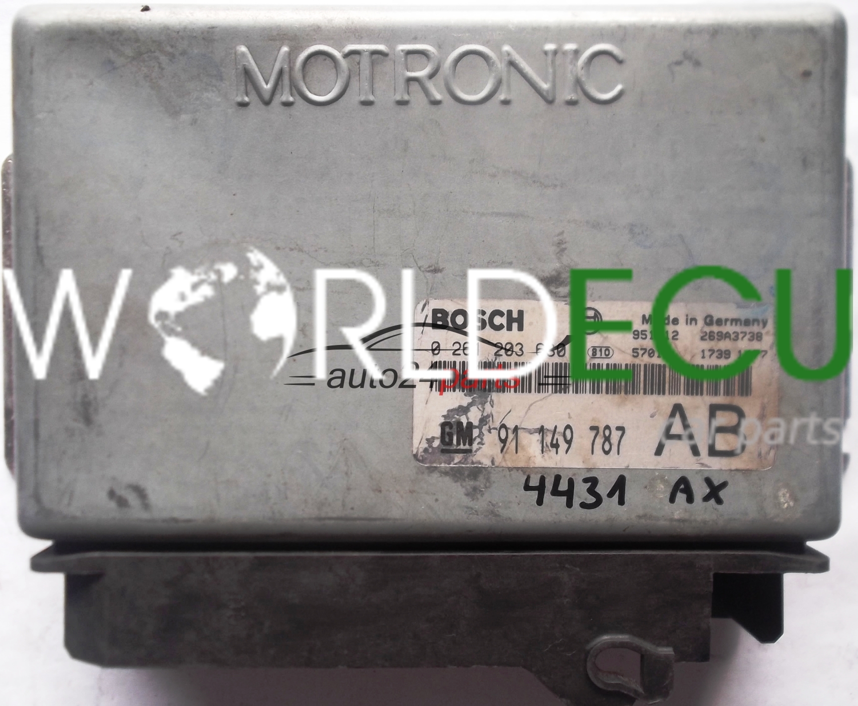ECU ENGINE CONTROLLER OPEL FRONTERA 2.0 C20NZ BOSCH 0261203630, 0 261 ...