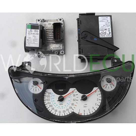 ECU CENTRALITA DE MOTOR OPEL CORSA C 1.2 Z12XE BOSCH 0 261 206 074 ...
