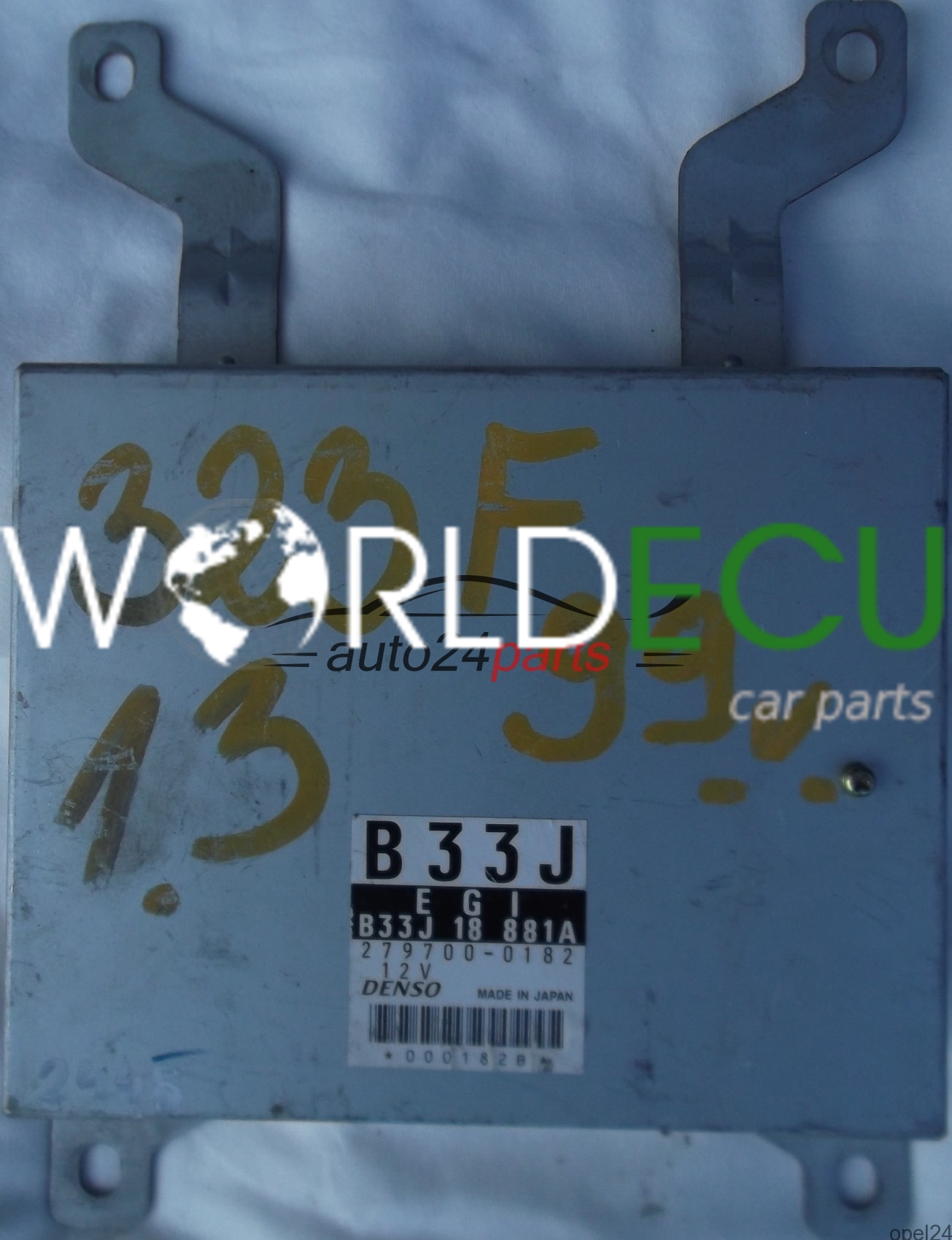ECU ENGINE CONTROLLER MAZDA 323 1.3 B33J EGI B33J18881A, B33J 18 881 A ...