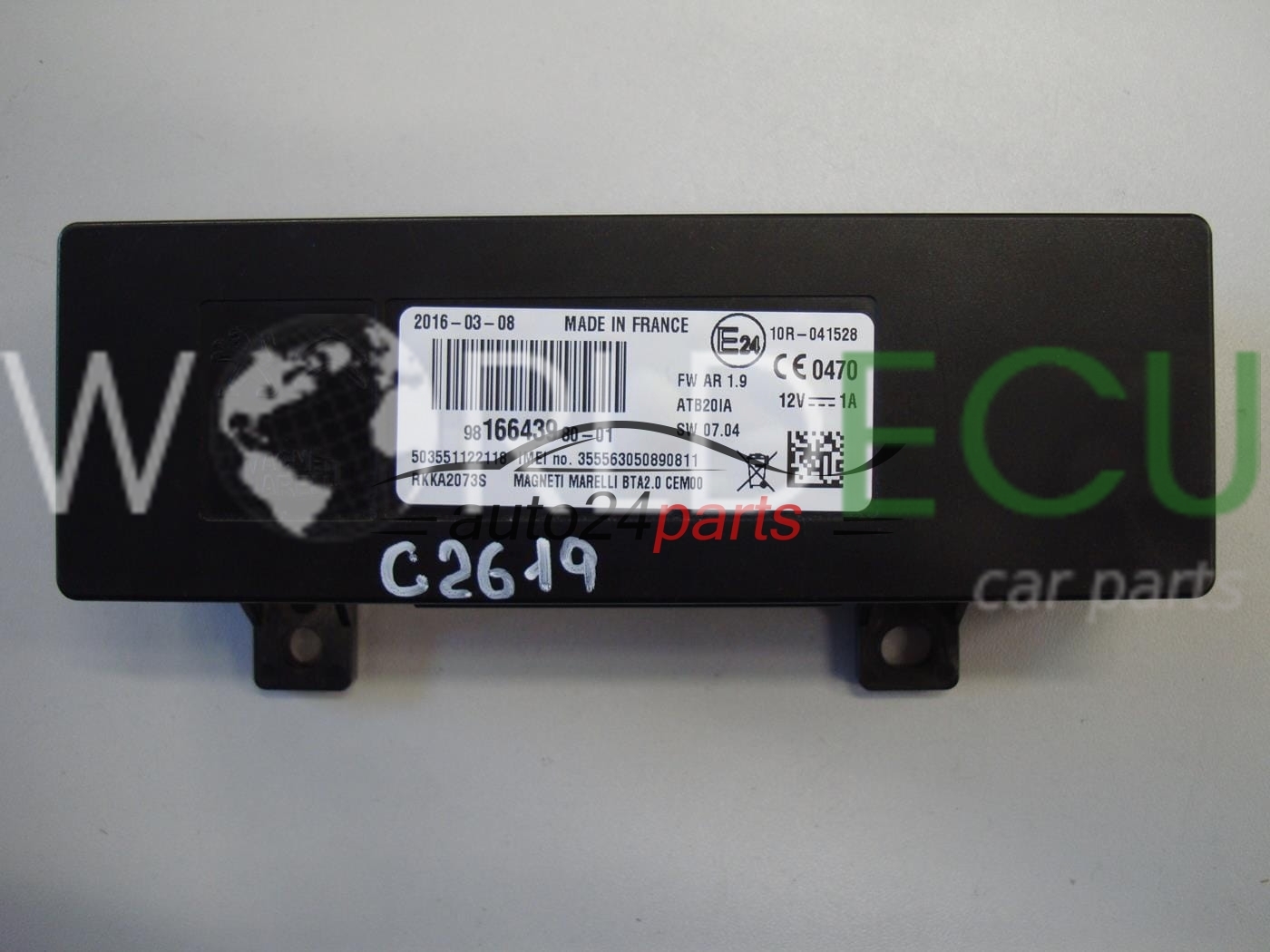 COMFORT CONTROL MODULE BSI BSM CITROEN PEUGEOT 9816643980-01 - COMFORT ...