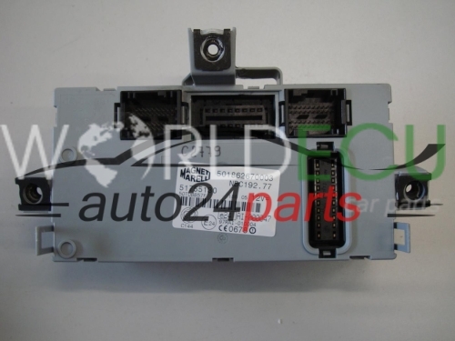 COMFORT CONTROL MODULE BSI BSM FIAT 51755130 501862670003 - COMFORT ...