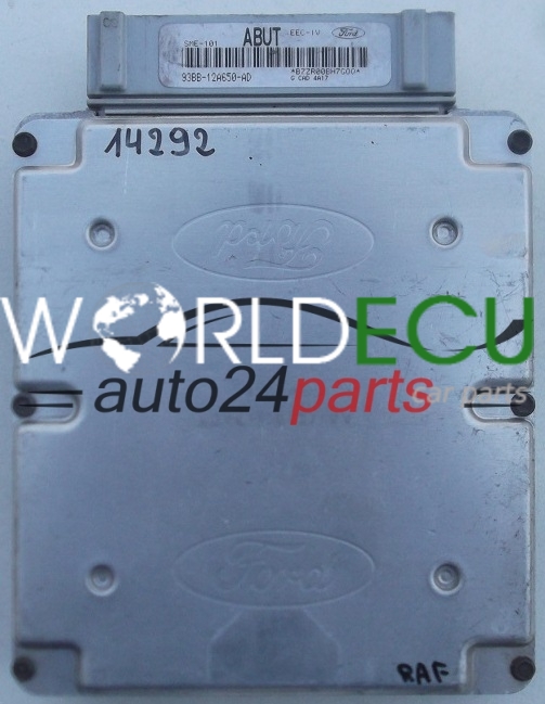 ECU ENGINE CONTROLLER FORD MONDEO VISTEON 93BB-12A650-AD, 93BB12A650AD ...