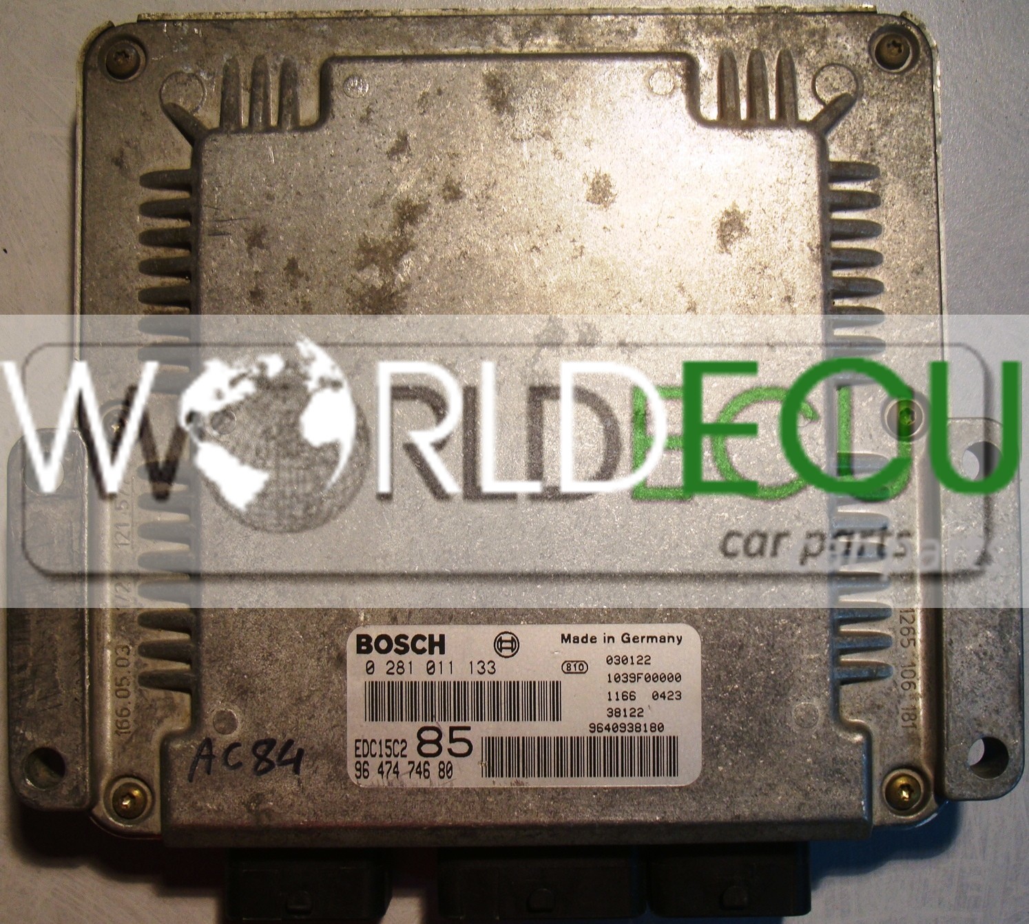 ECU ENGINE CONTROLLER CITROEN C8 PEUGEOT 807 0281011133 / 9647474680 ...