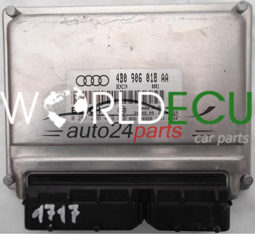 MOTORSTEUERGERÄT ECU STEUERGERAT AUDI A4 A6 1.8T 1.8 TURBO QUATTRO ...
