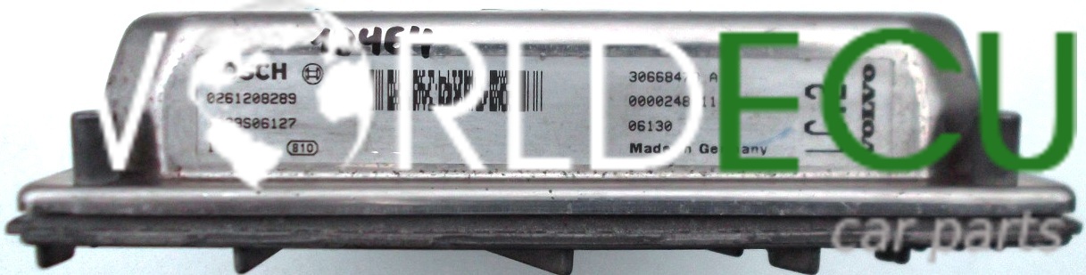 ECU ENGINE CONTROLLER VOLVO S60 S80 XC90 V70 2.4, BOSCH 0 261 208 289 ...