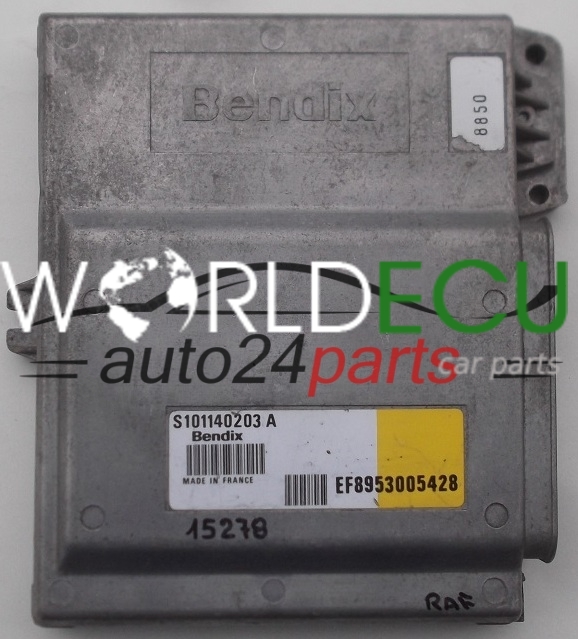 ECU ENGINE CONTROLLER JEEP CHEROKEE BENDIX S101140203 A, S101140203A ...
