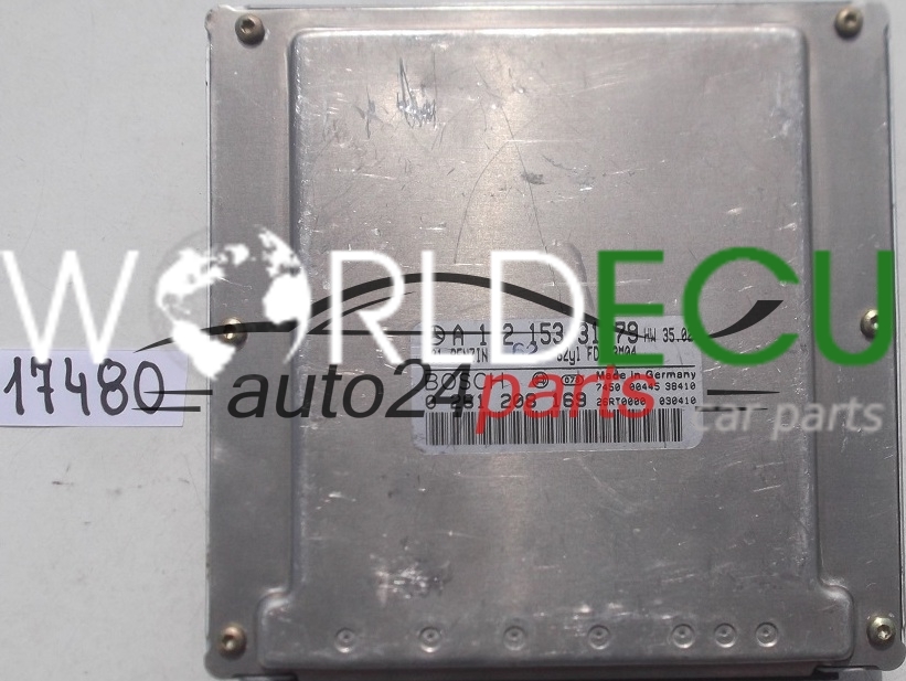 ECU ENGINE CONTROLLER MERCEDES W211 BOSCH 0 261 208 169, 0261208169, A ...