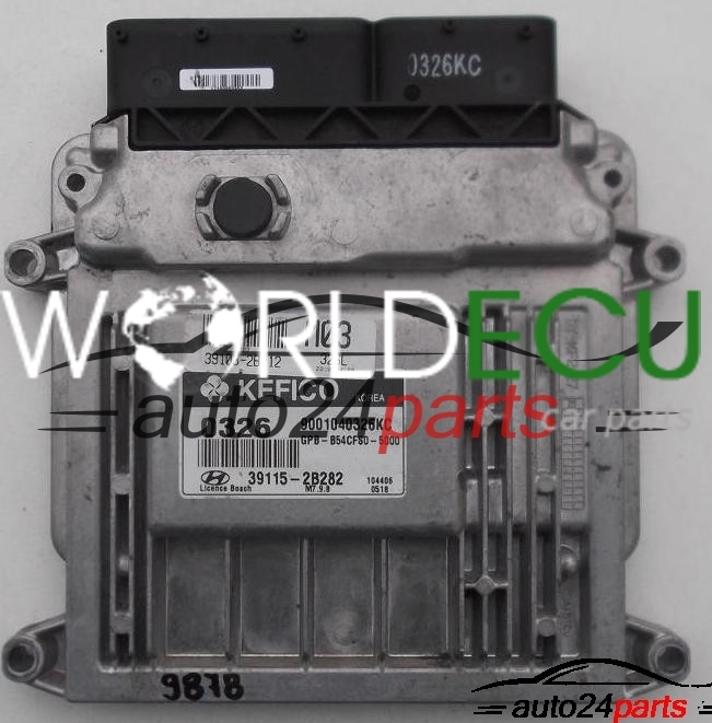 ECU ENGINE CONTROLLER HYUNDAI I20 1.4 39115-2B282, 391152B282, 39103 ...