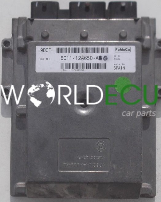 ECU ENGINE CONTROLLER FORD TRANSIT 2.2 TDCI FoMoCo 6C11-12A650-AG ...