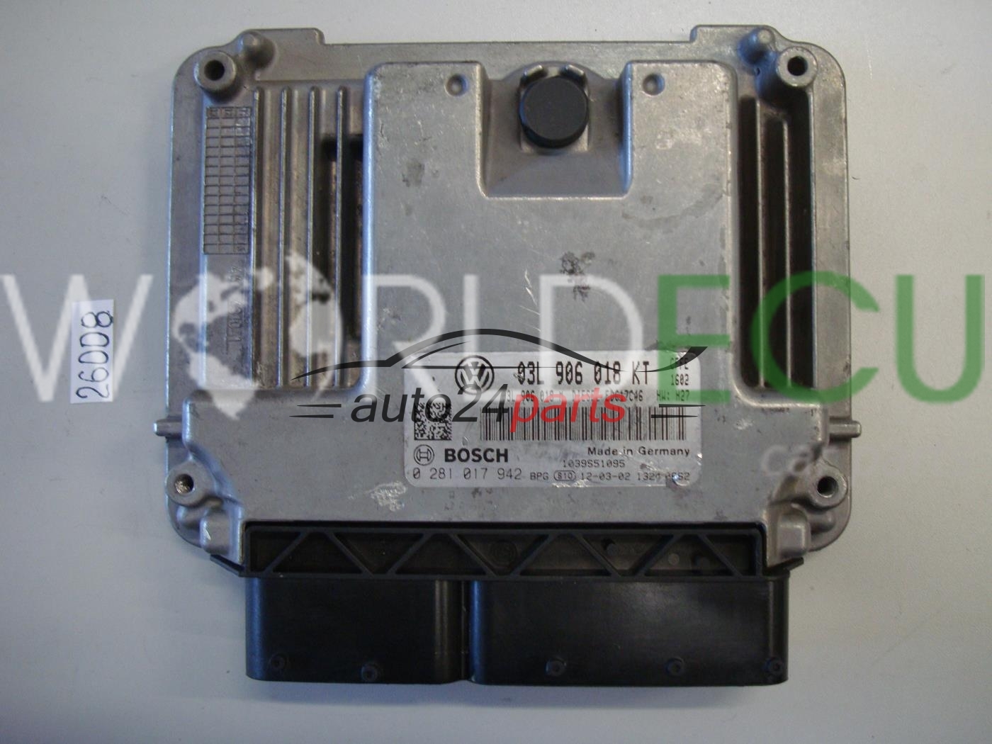 ECU Engine control unit SEAT BOSCH 0 281 01 7942, 0281017942 ...