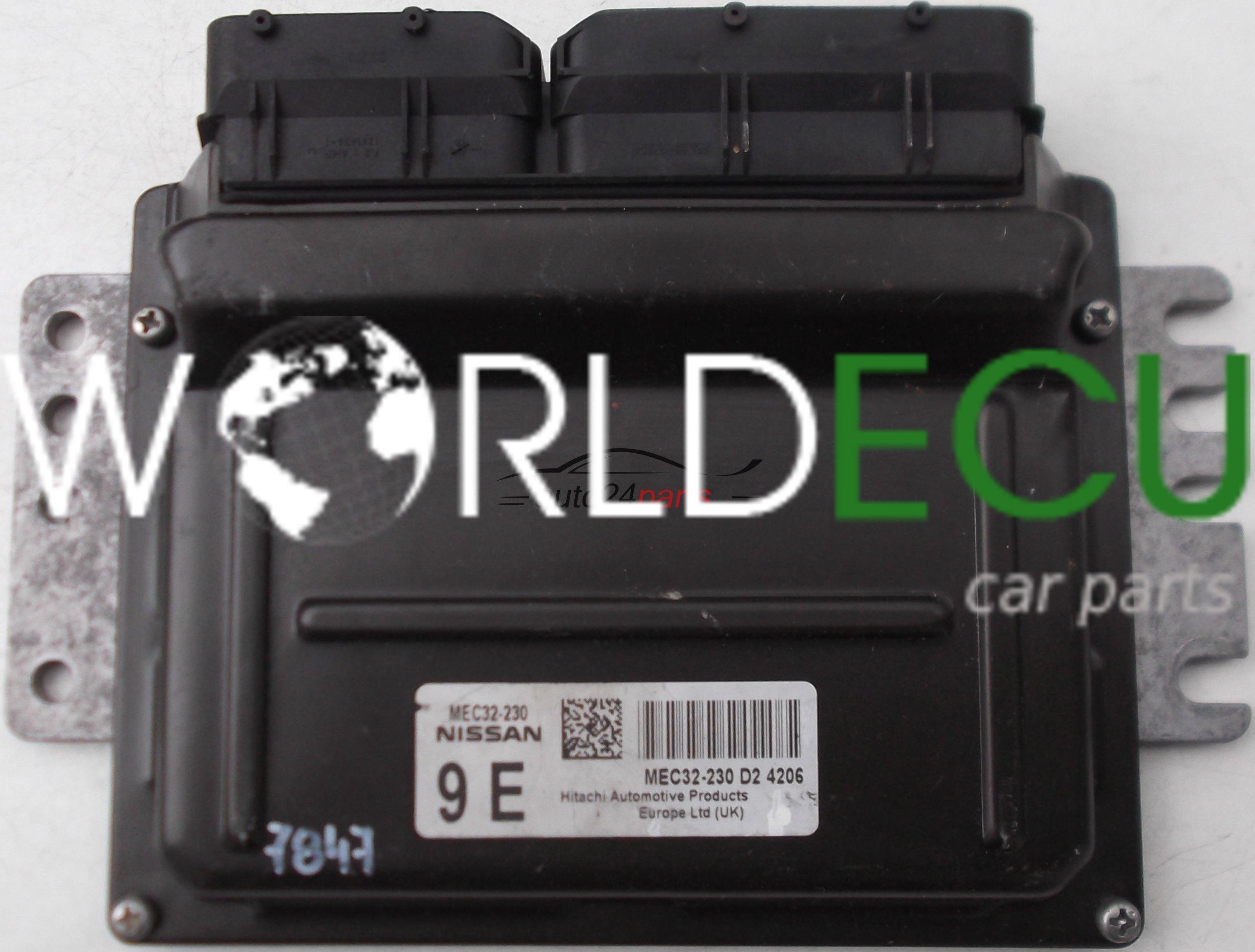 ECU ENGINE CONTROLLER NISSAN ALMERA 1.8, MEC32-230 D2, MEC32230 D2 ...