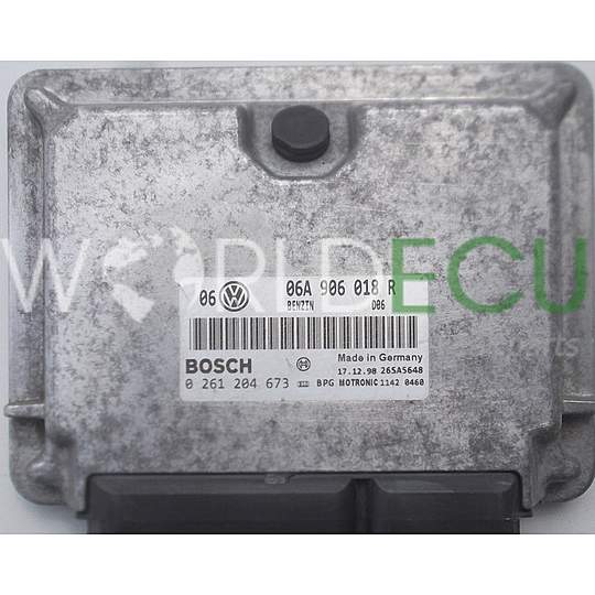 ECU ENGINE CONTROLLER VW VOLKSWAGEN GOLF 1.8T 06A 906 018 R, 06A906018R ...