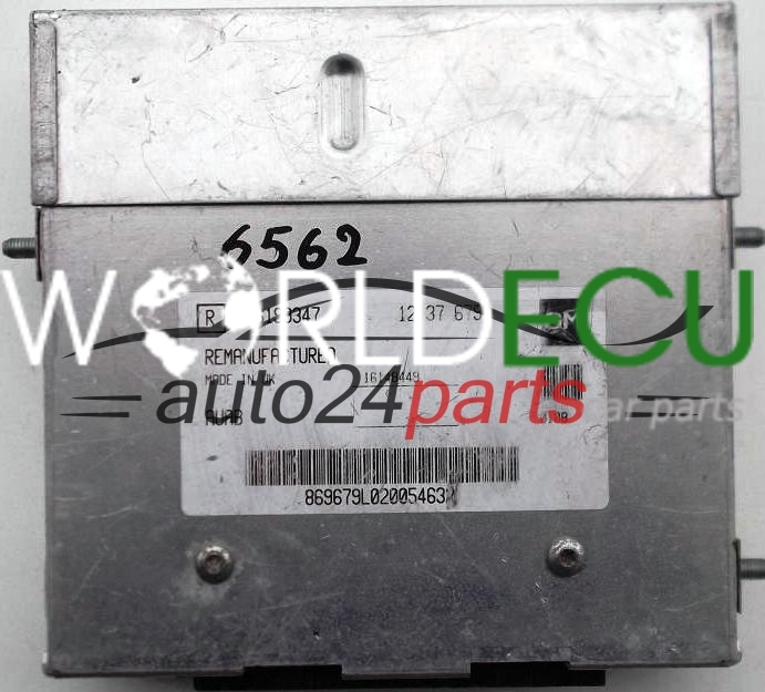 ECU CENTRALITA DE MOTOR OPEL CORSA 1.2 12 37 679, 1237679, 16199347 ...