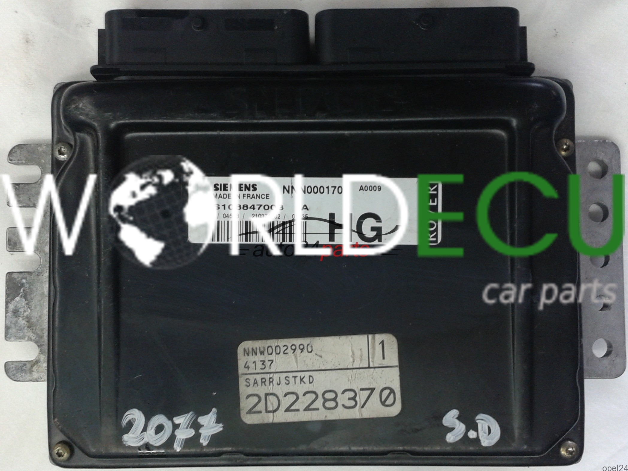 ECU ENGINE CONTROLLER ROVER 75 MG ZT 2.5 V6 SIEMENS S108847003A ...