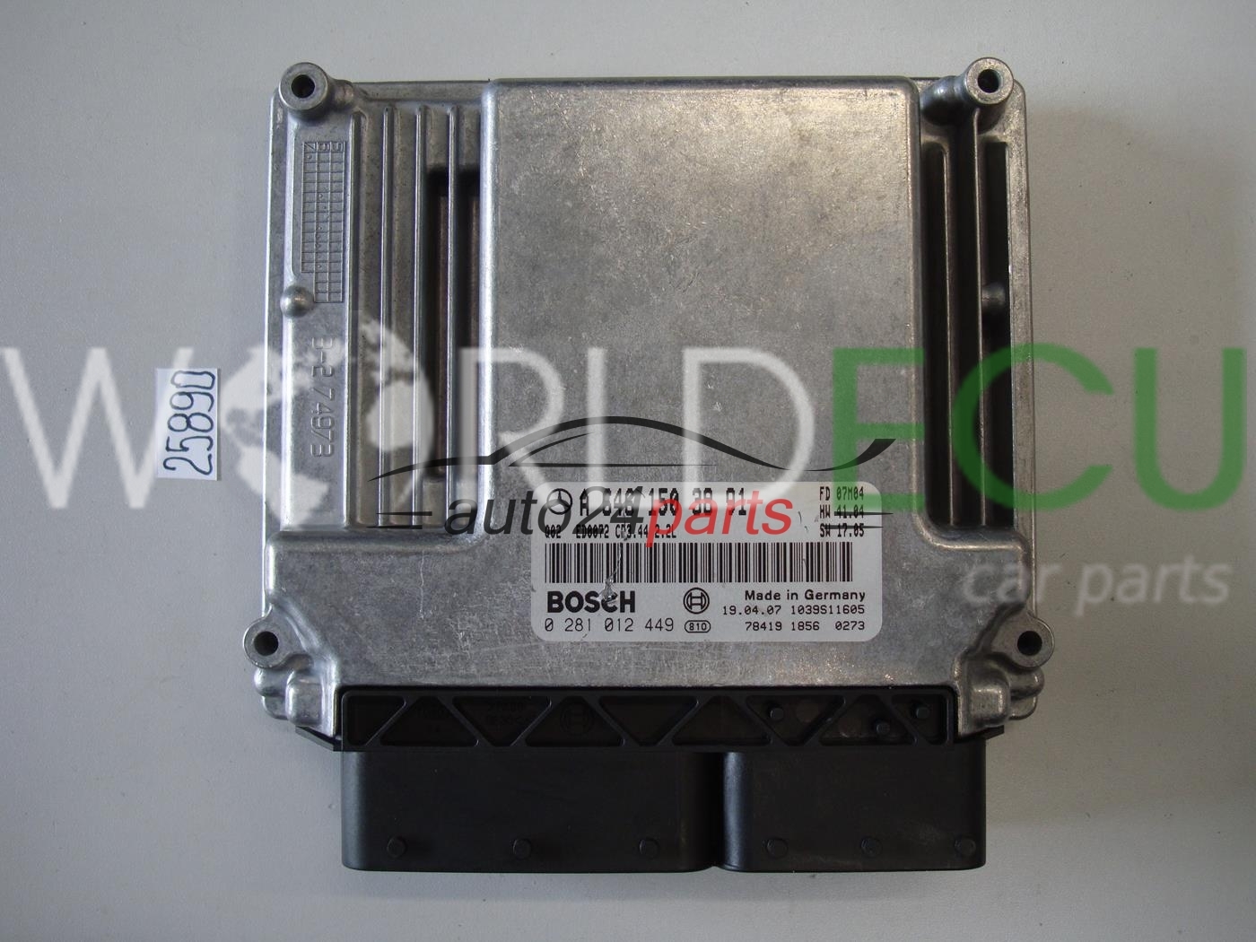 ECU Engine control unit MERCEDES BENZ BOSCH 0 281 012 449, 0281012449 ...