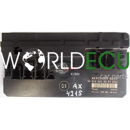 COMFORT CONTROL MODULE MERCEDES W639 VITO VIANO A6395450201, 6395450201 ...