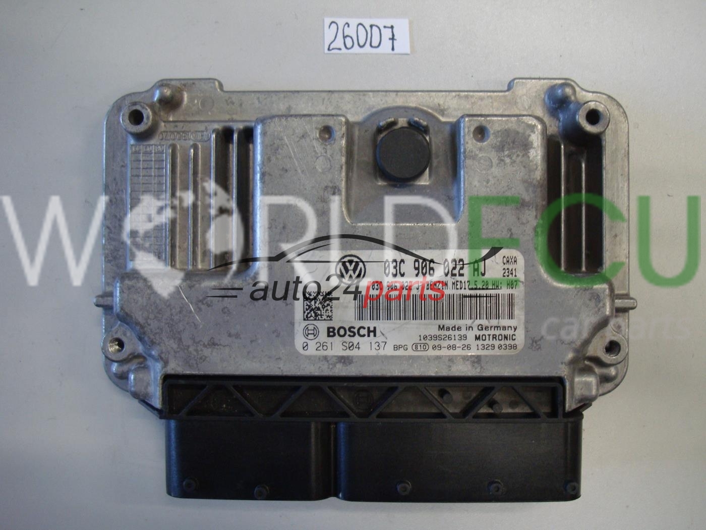 ECU Engine control unit VOLKSWAGEN BOSCH 0 261 S04 137, 0261S04137 ...