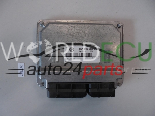 ECU Engine control unit VOLKSWAGEN 06A906033DR 5WP40244 03 5WP4024403 ...