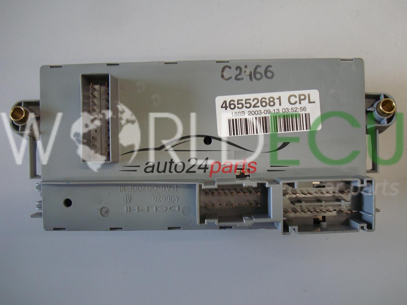 COMFORT CONTROL MODULE BSI BSM FIAT 46552681 - COMFORT CONTROL MODULE ...