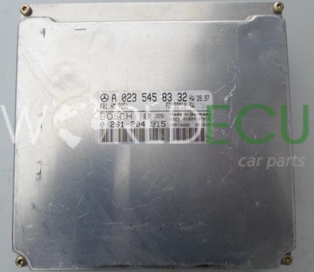 ECU Engine control unit MERCEDES CLK W208 BOSCH 0 261 204 915 ...