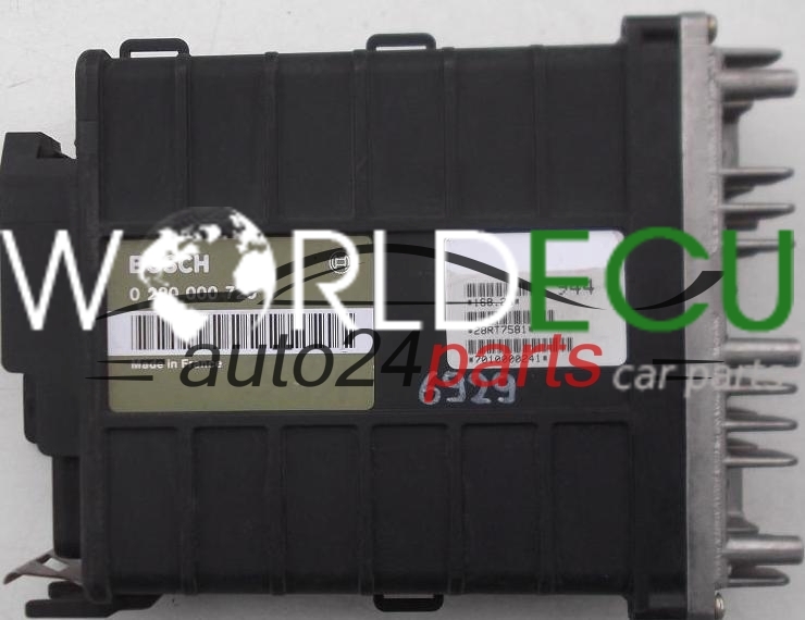 ECU ENGINE CONTROLLER FIAT UNO 1.4 BOSCH 0 280 000 725,0280000725 - ECU ...