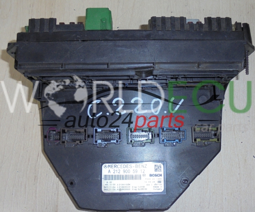 CENTRALITA DE CONFORT SAM MERCEDES BENZ A 212 900 59 12, A2129005912 ...