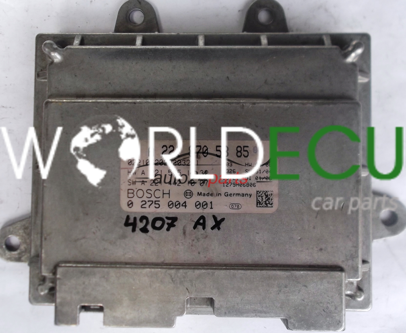ECU ENGINE CONTROLLER MERCEDES A2218705885, 2218705885, A 221 870 58 85 ...
