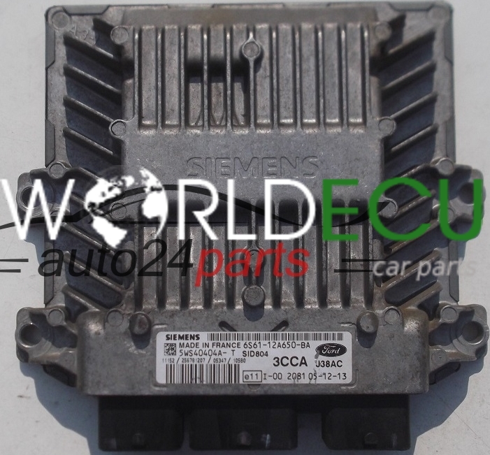 ECU ENGINE CONTROLLER FORD FUSION 1.4 TDCI SIEMENS 5WS40404A-T ...