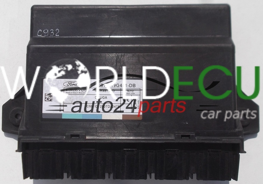 KOMFORTSTEUERGERÄT FORD MONDEO SIEMENS VDO 5WK48790D, 7S7T-19G481-DB ...