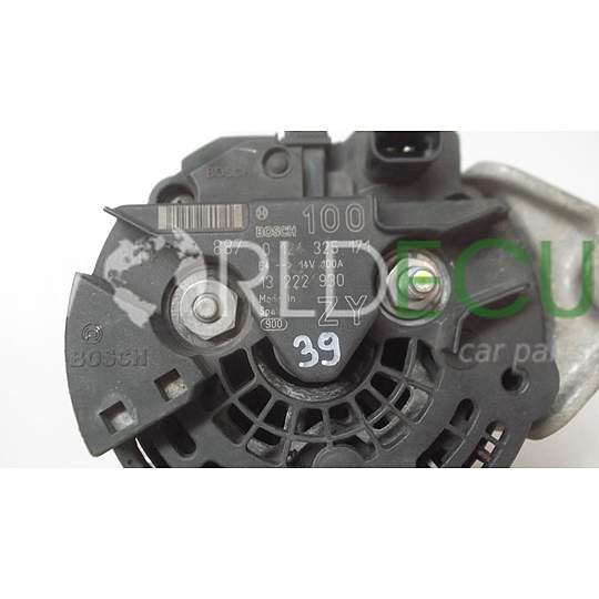ALTERNATOR OPEL ASTRA CORSA COMBO MERIVA 13222930 ZY GM 93190138 ...